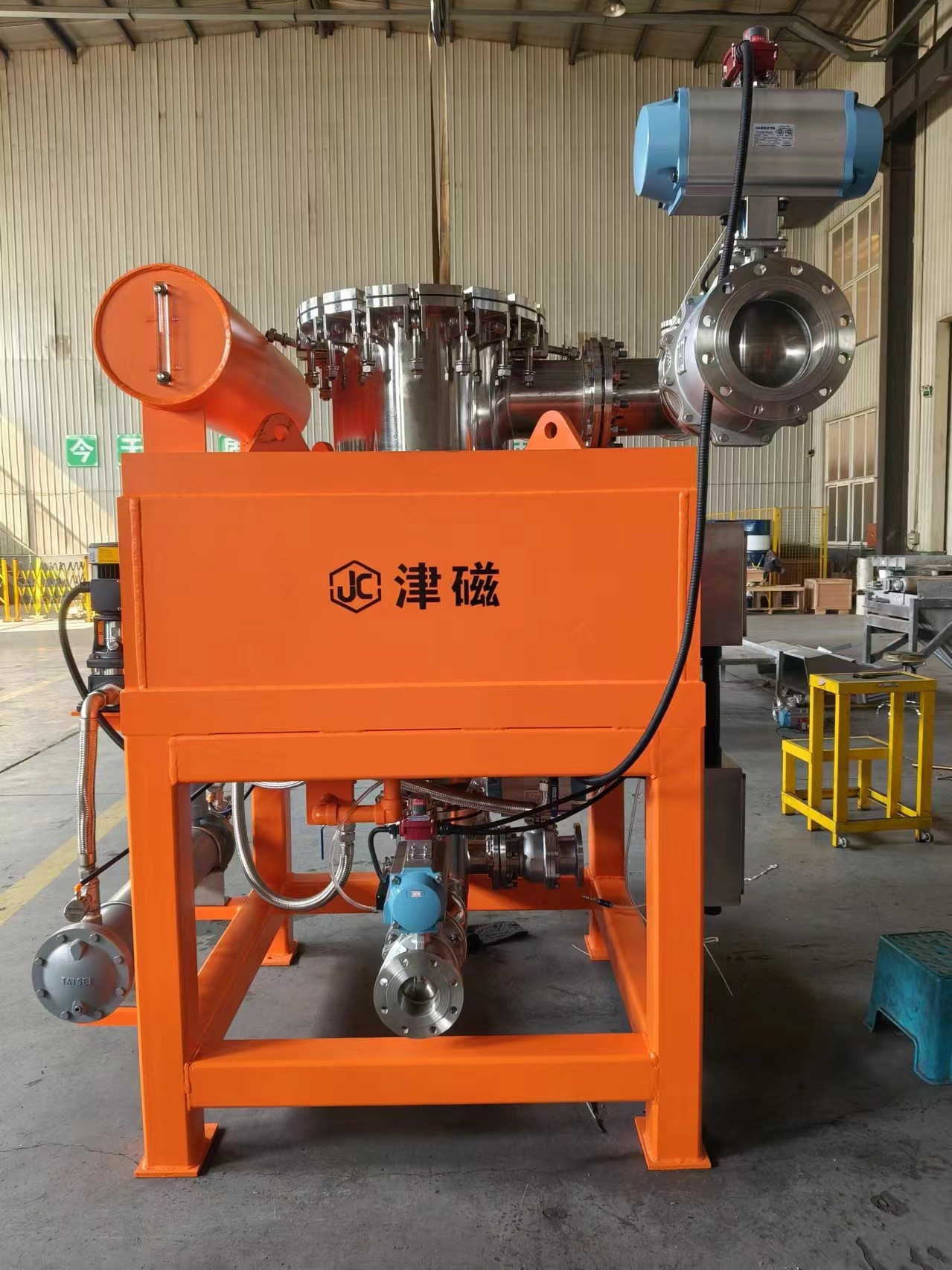 PLC Automatic Electromagnetic Slurry Iron Separator Machine